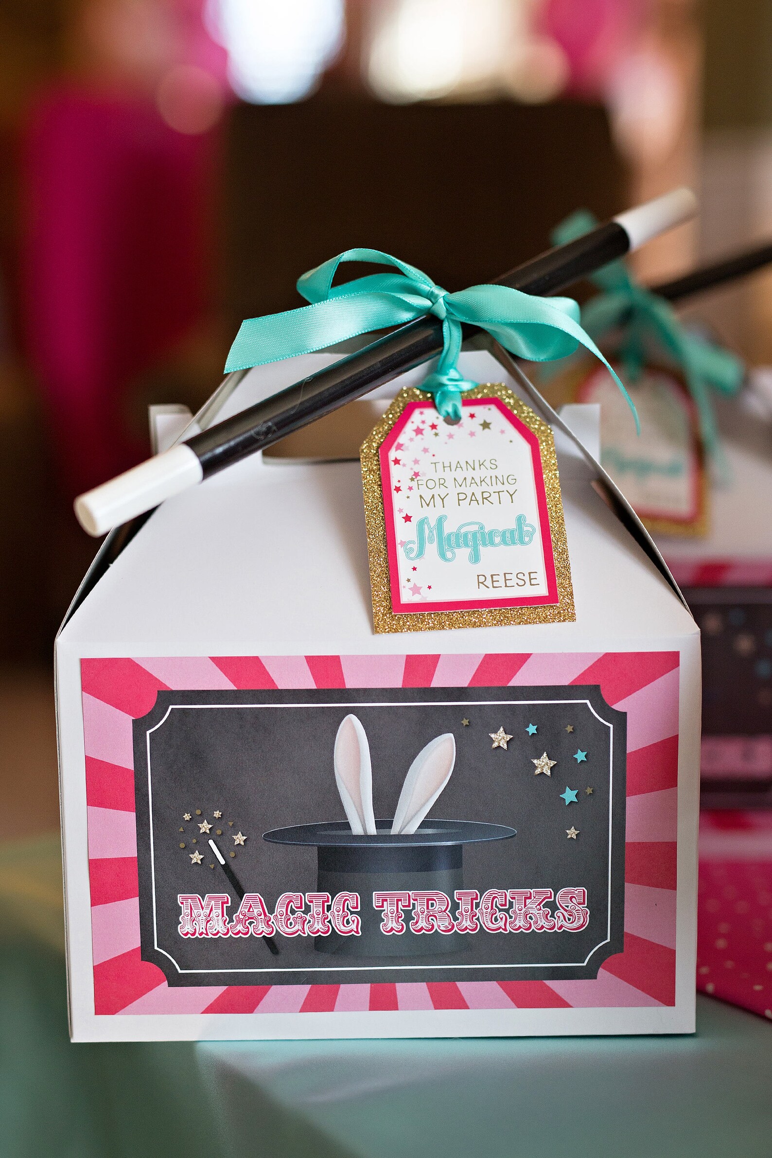 GIRL MAGIC BIRTHDAY Party Backdrop. Digital File, Magic Show, Magic ...