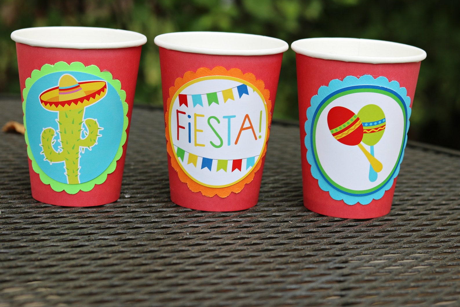 Fiesta Water Bottle Labels My First Fiesta Taco Twosday - Etsy