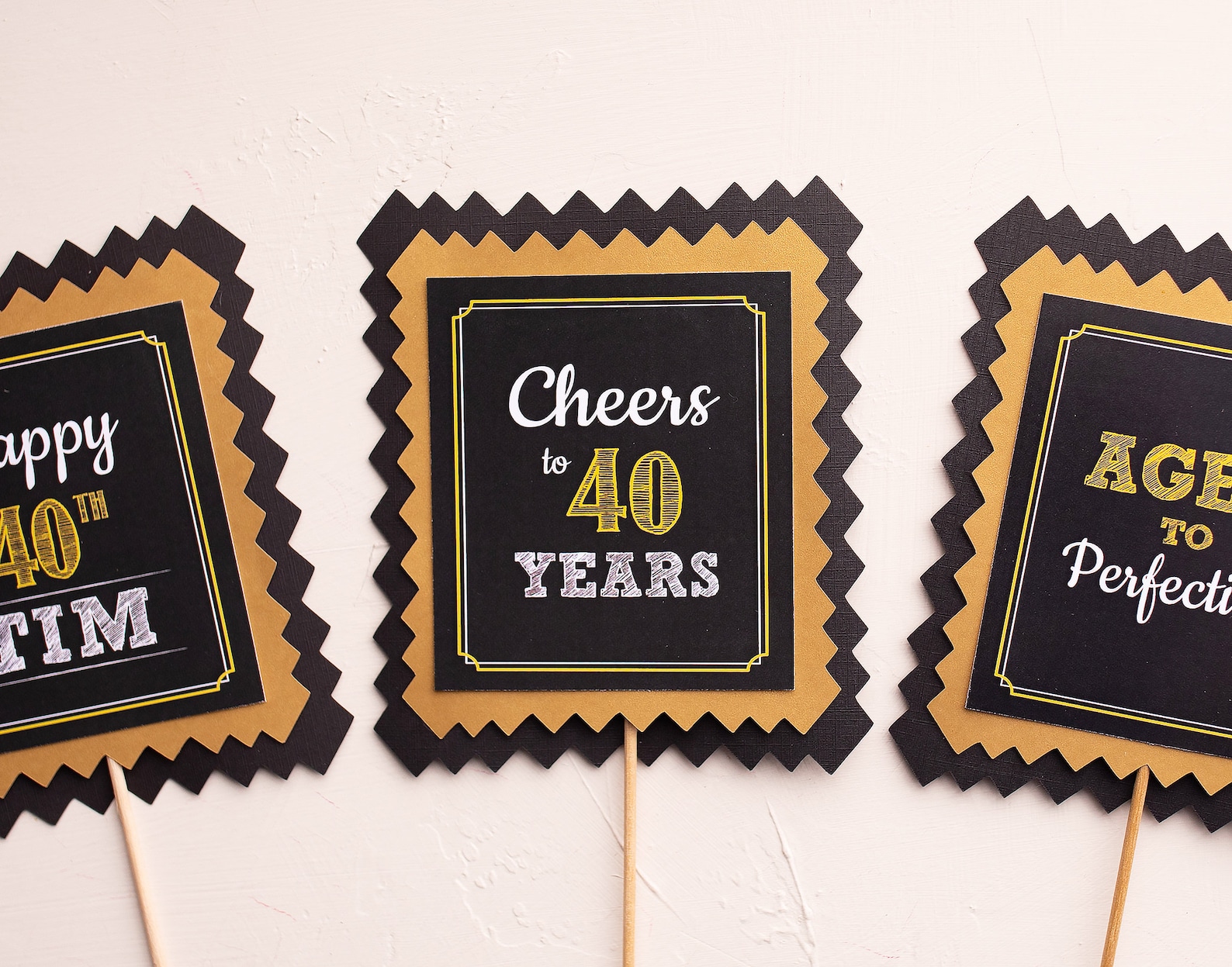 40th Birthday Centerpiece, Beer Centerpiece, Centerpiece Sticks, 40th ...