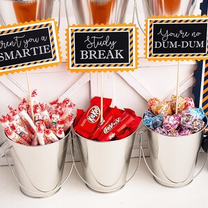 Graduation Candy Labels, Graduation Candy Bar Sign, Candy Buffet ...