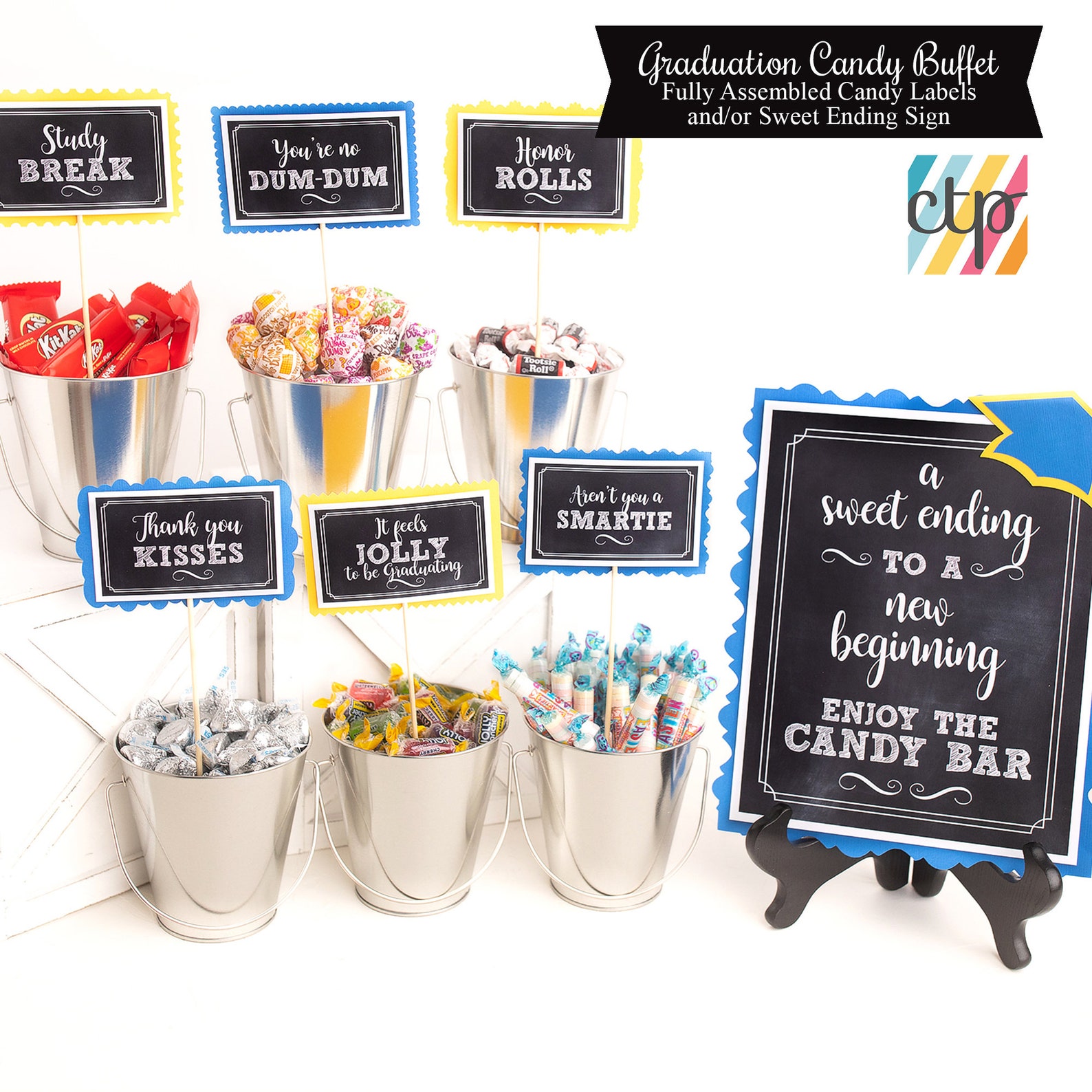 Graduation Candy Labels Graduation Party Decor Grad Candy - Etsy