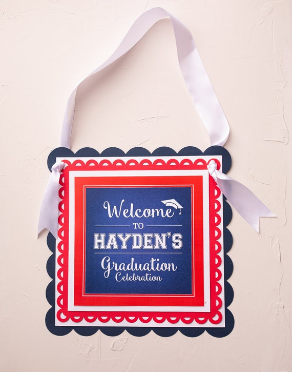 Graduation Party Sign, Welcome Sign, Graduation Signs, Graduation Party ...