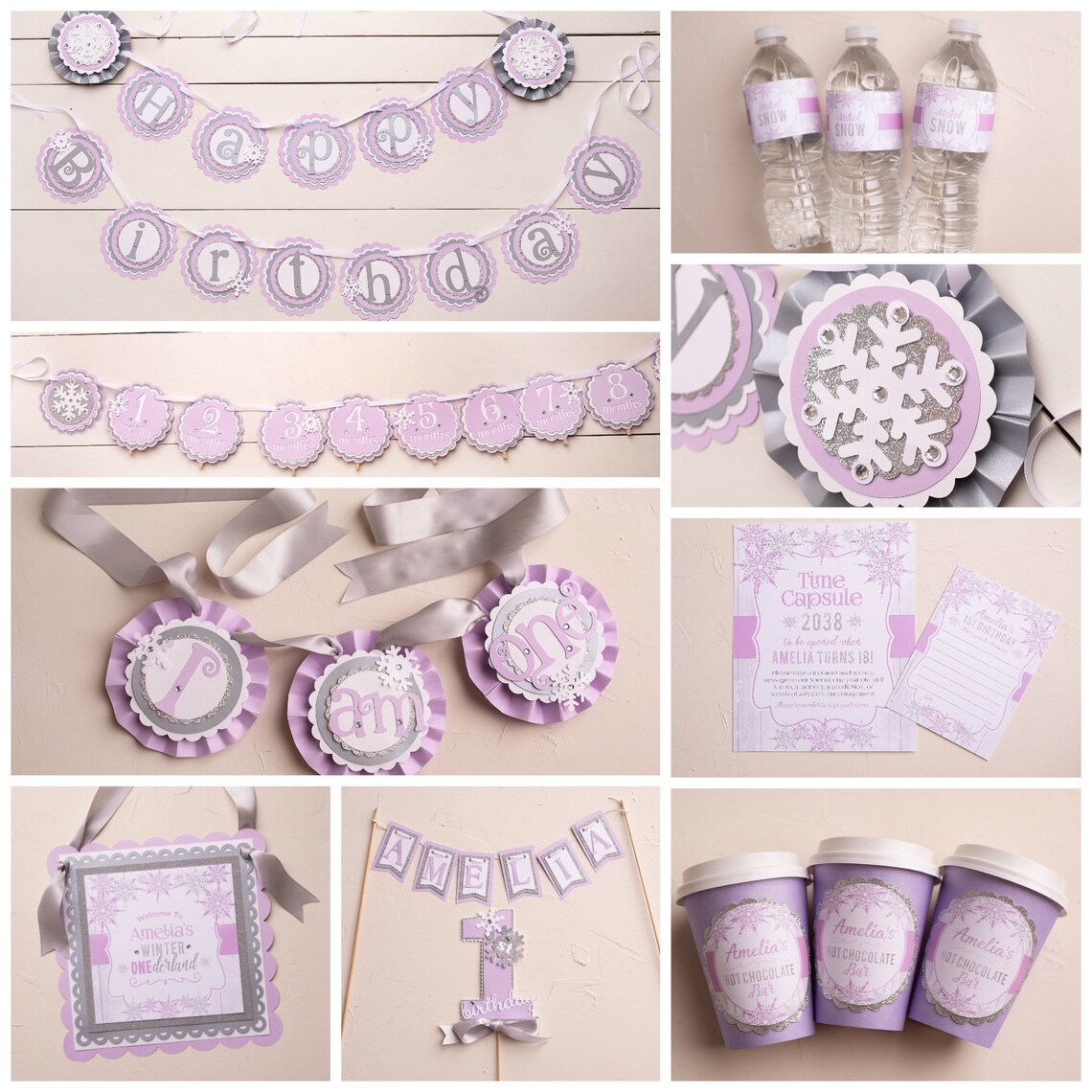 Hot Cocoa Cups, Girl Winter Onederland, Winter Wonderland, 1st Birthday ...