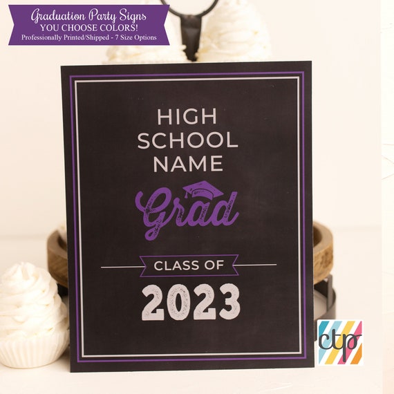 Graduation Party Sign, Graduation Signs, Graduation Party Decorations ...