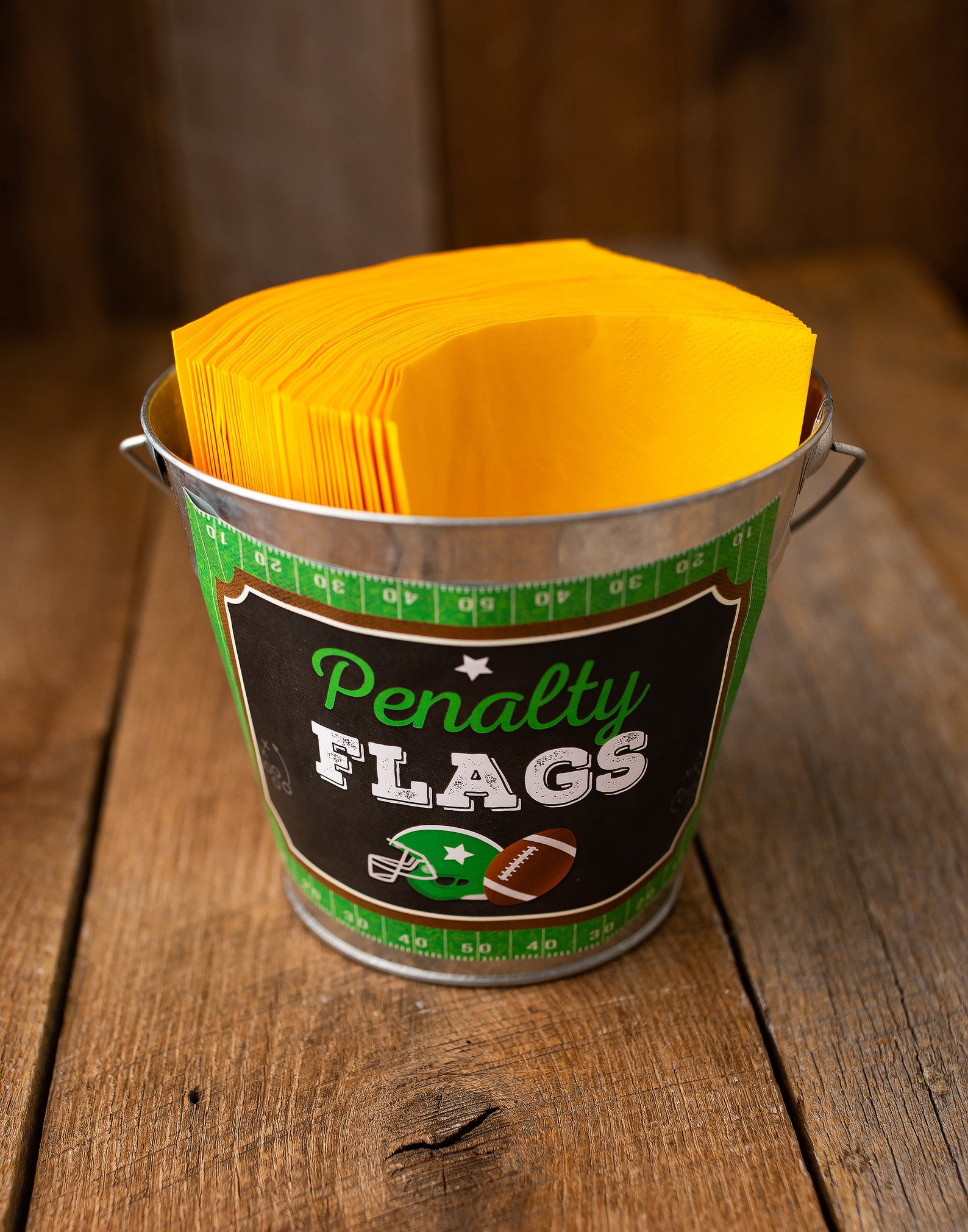 Penalty Flags, Custom Sign, Football Signs, First Birthday, Boy, - Etsy