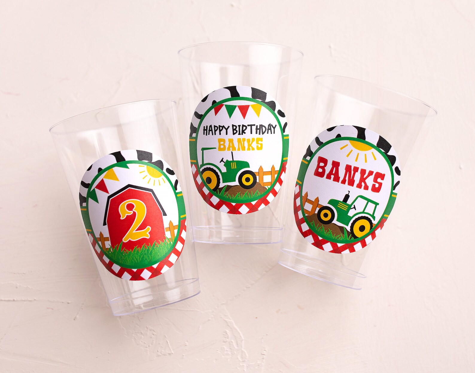 Tractor Birthday Food Tents Food Labels Farm Tractor - Etsy