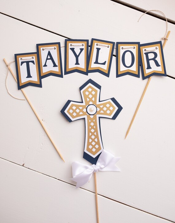 First Communion Cake Topper, First Communion Decoration, First ...