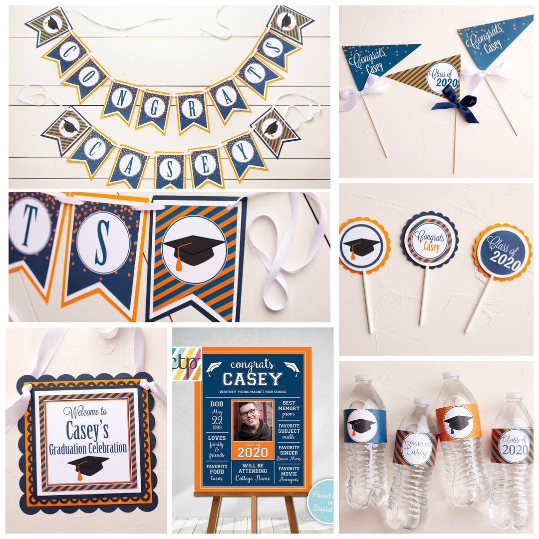 CLASS of 2025 Graduation Party Decorations, Graduation Banner, Grad ...