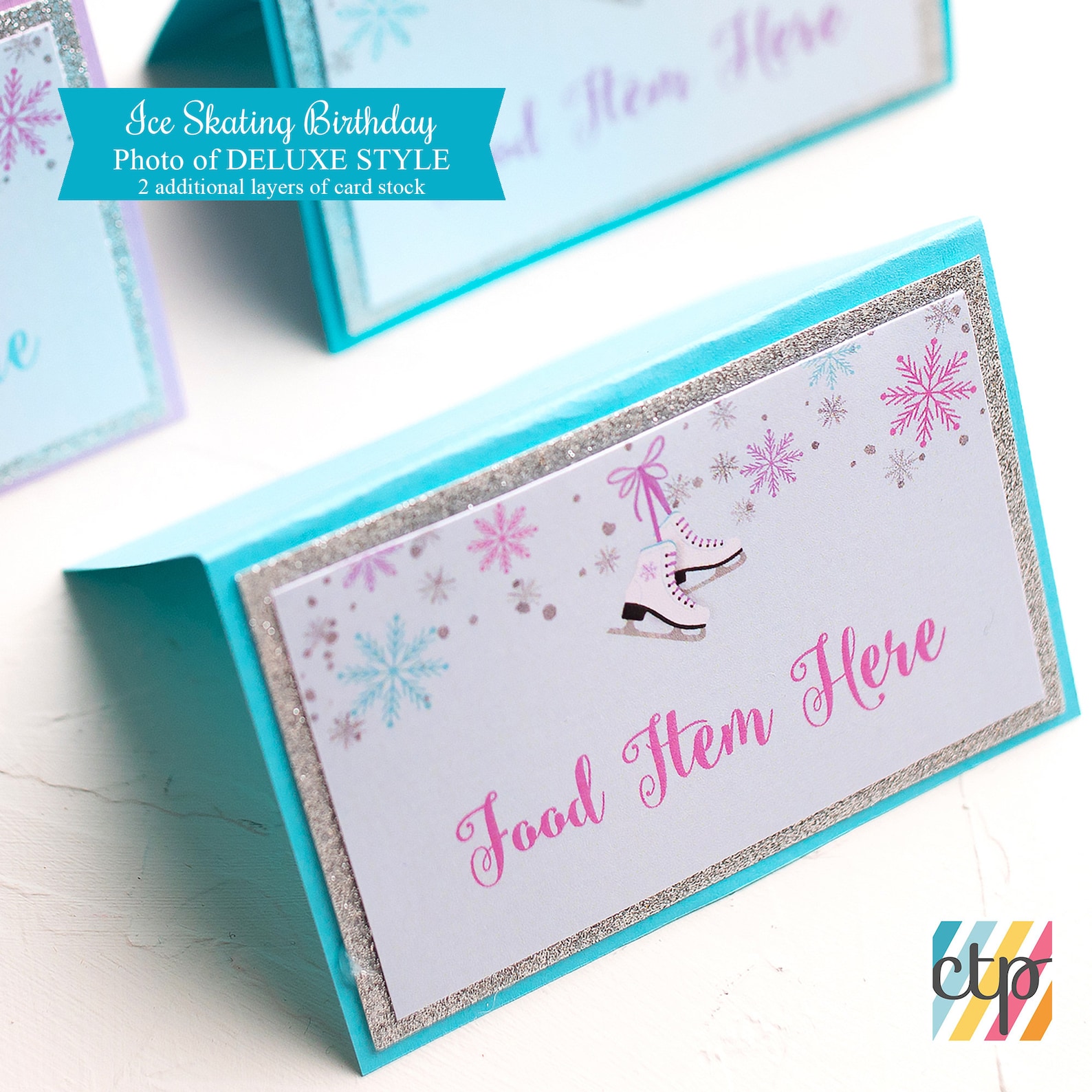 Ice Skating Birthday Banner Birthday Banner Ice Skating - Etsy