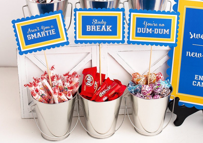 Graduation Candy Bar Signs, Grad Dessert Table Decor, Choose From 16 ...