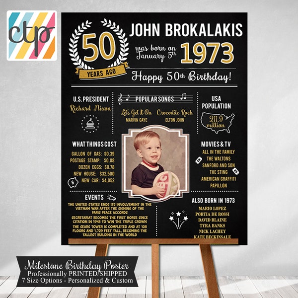 1973 Birthday Decor - Etsy