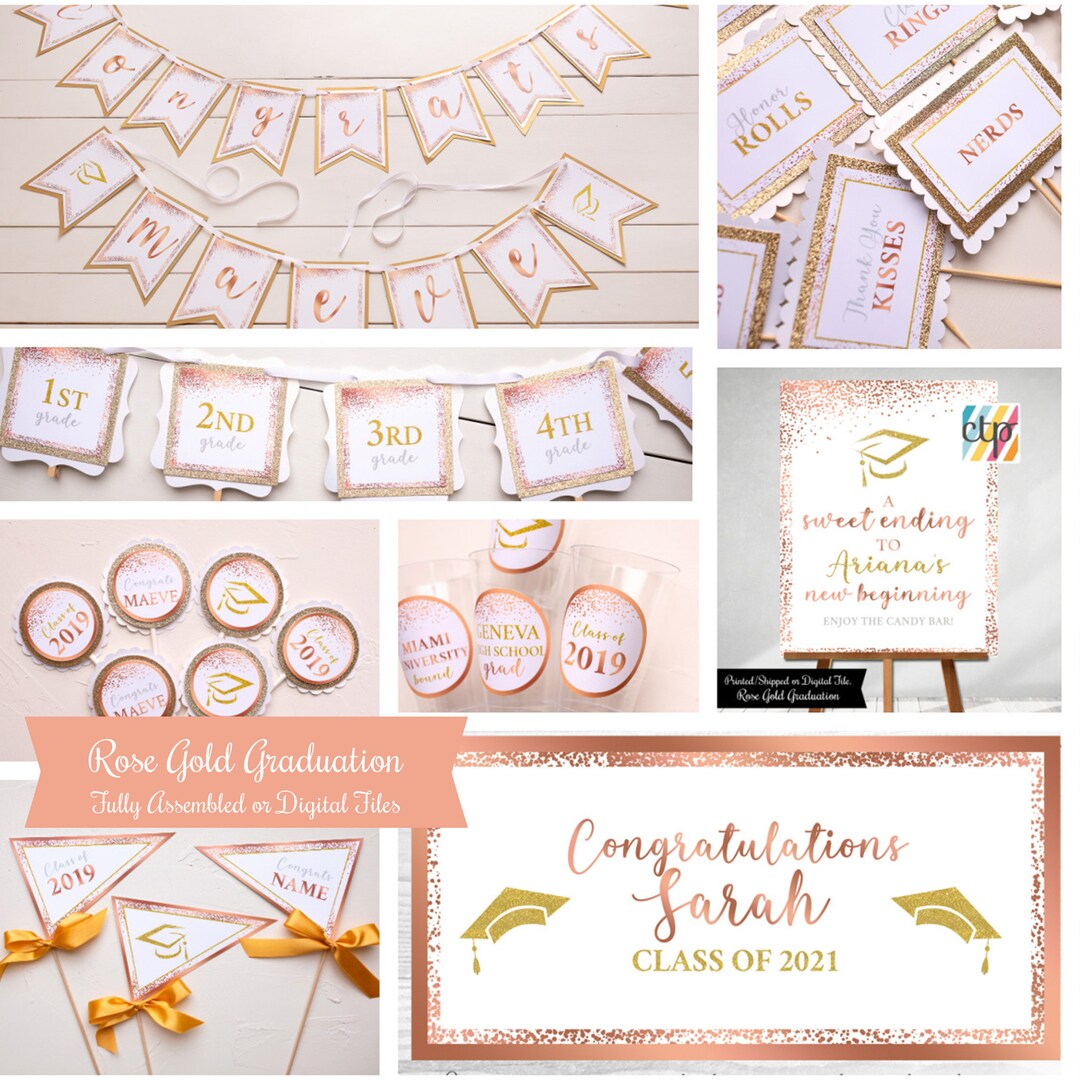 Graduation Party Decorations, Graduation Signs, Graduation Banner ...
