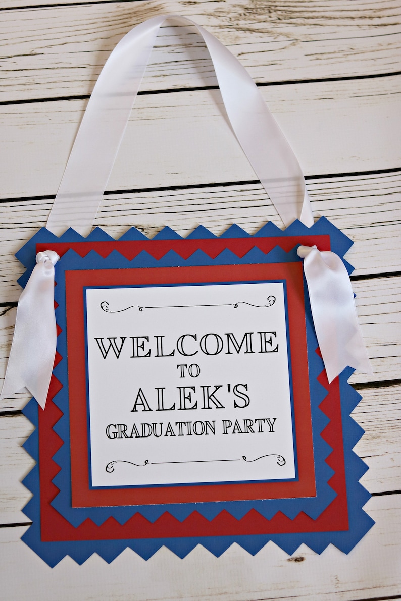 GRADUATION BANNER We Are So Proud of You Graduation Party | Etsy
