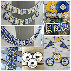 GRADUATION BANNER, Graduation Party Decorations, Class of 2025 Banner ...
