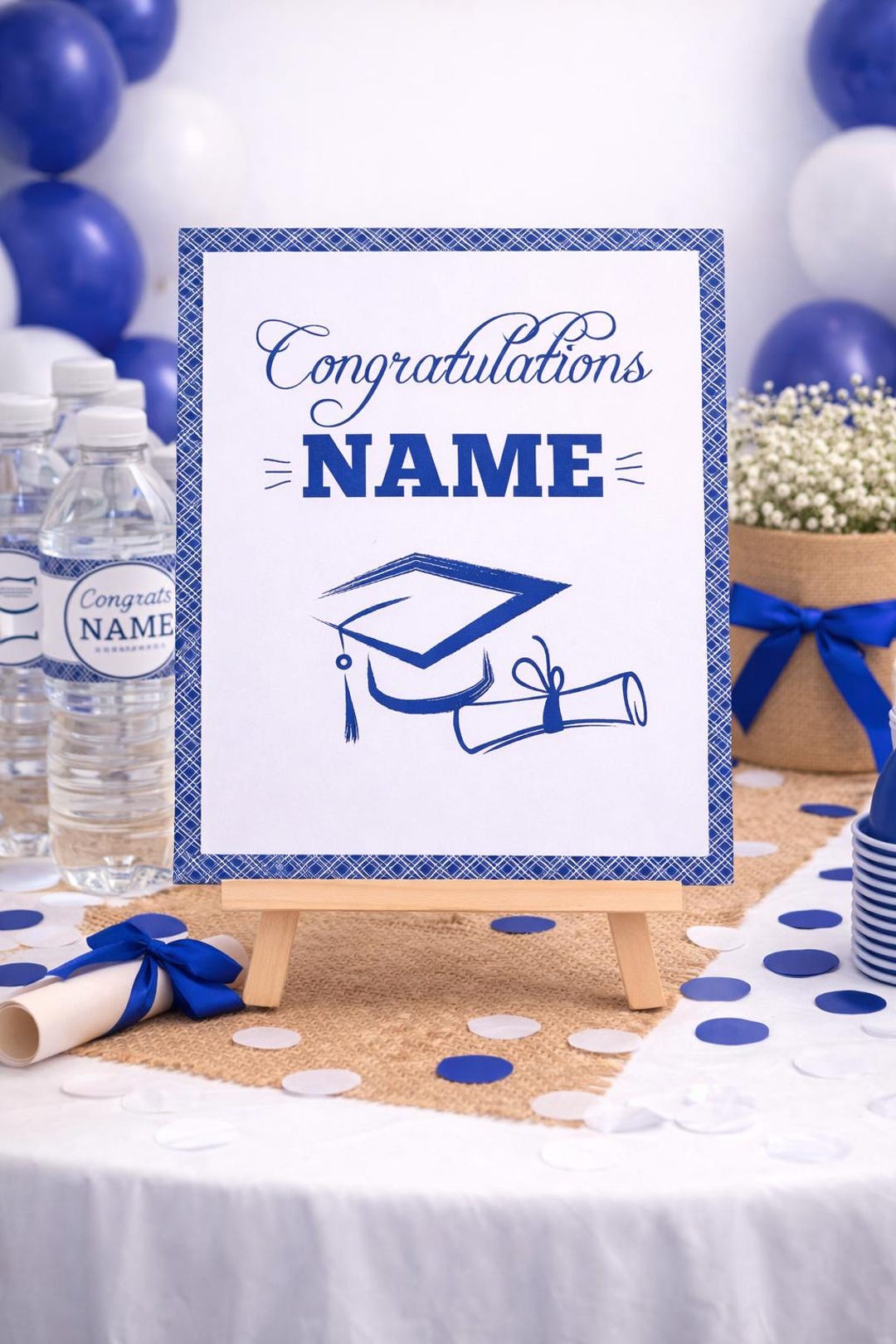 Congratulations Graduate - Sign for Graduation Celebration, 7 Size ...