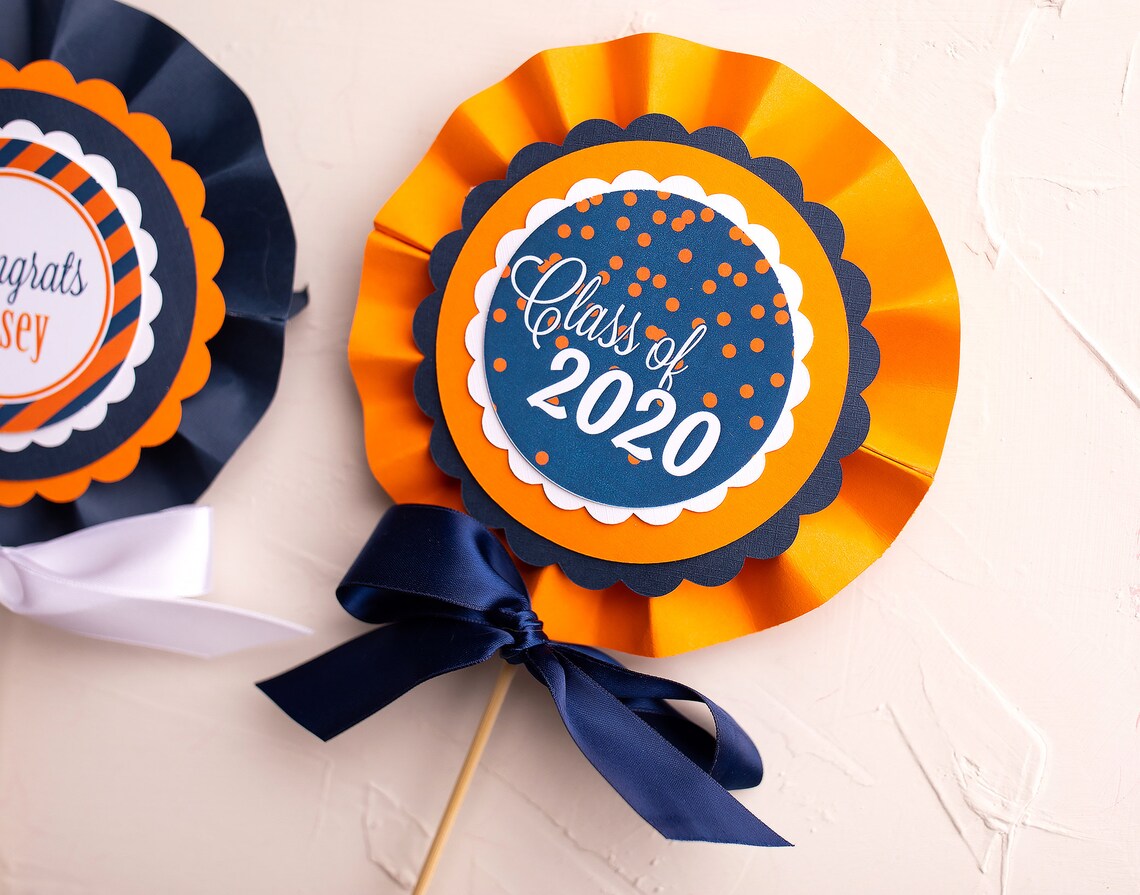 Graduation Centerpiece Sticks Grad Party Decorations Class - Etsy