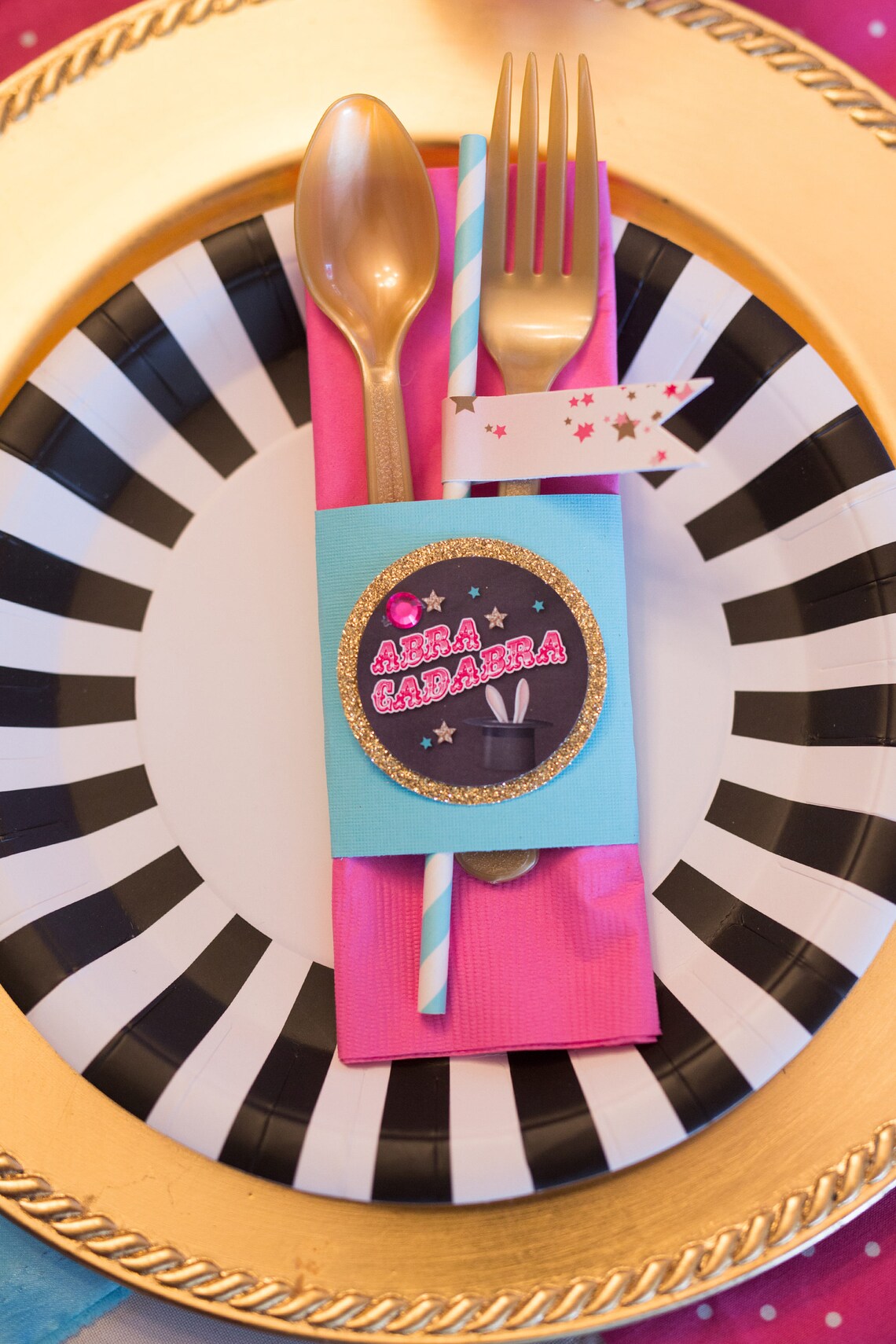 GIRL MAGIC BIRTHDAY Magic Party Favor Tags Magic Favors | Etsy