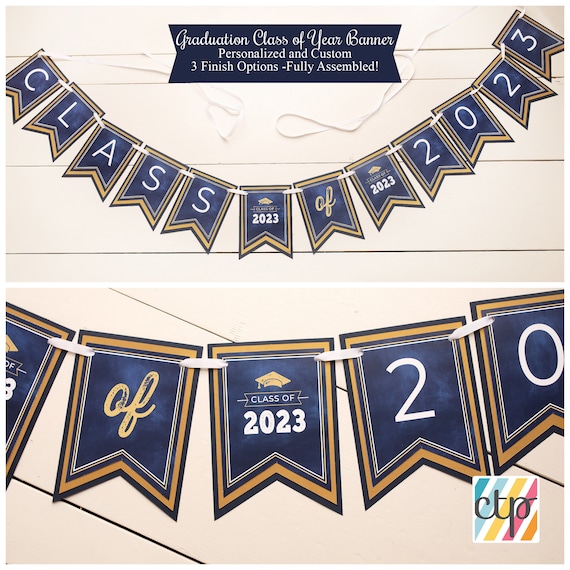 Graduation Party Decorations, Graduation Banner, Custom Banner, Son, by ...
