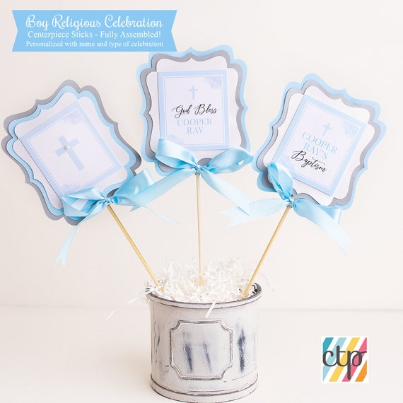 Cross Centerpiece, Centerpieces, First Communion Decoration, First ...