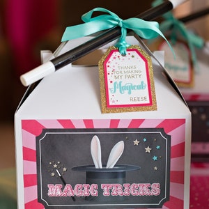 GIRL MAGIC BIRTHDAY Magic Party Decorations Magic Themed Birthday ...