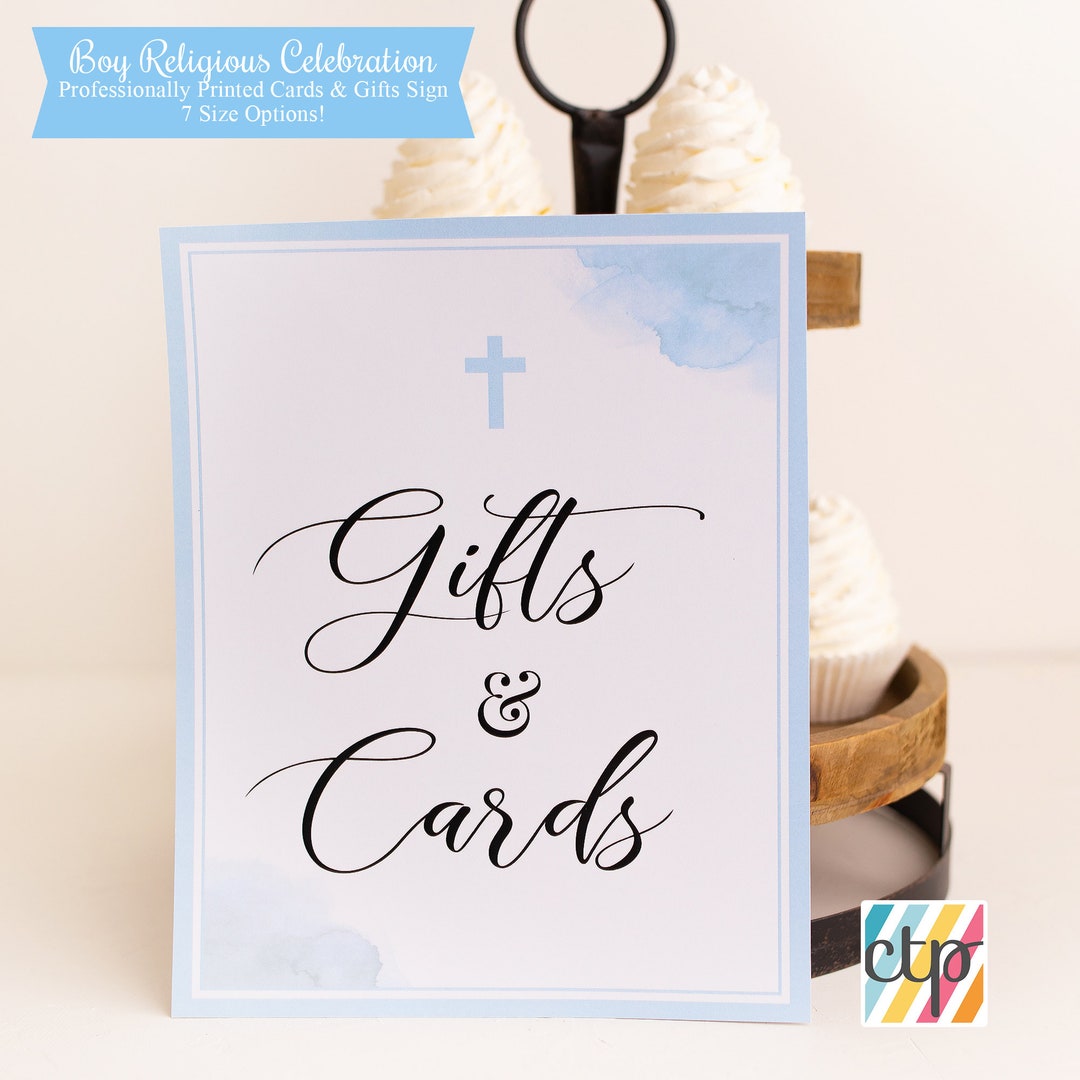 Signs, Baptism Signs, Cards and Gifts, Baptism Decorations, Son, - Etsy