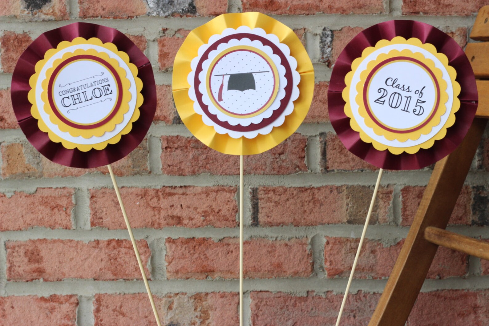 Graduation Party Decorations Graduation Centerpiece Son | Etsy