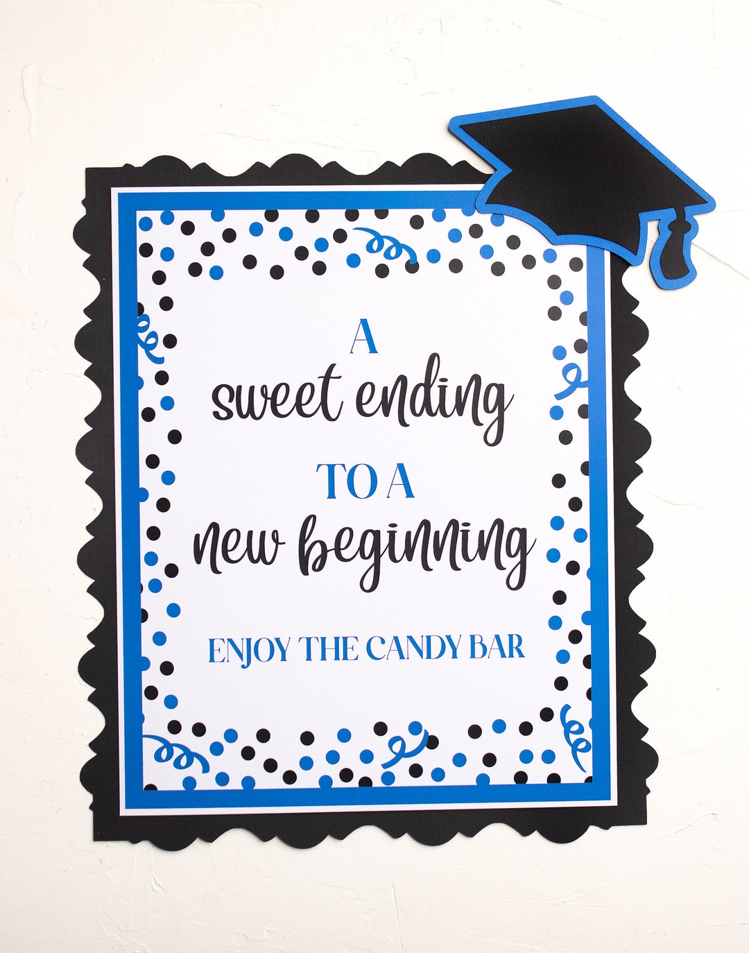 Candy Bar Sign, Graduation Sign, Graduation Party Decorations, Class of ...