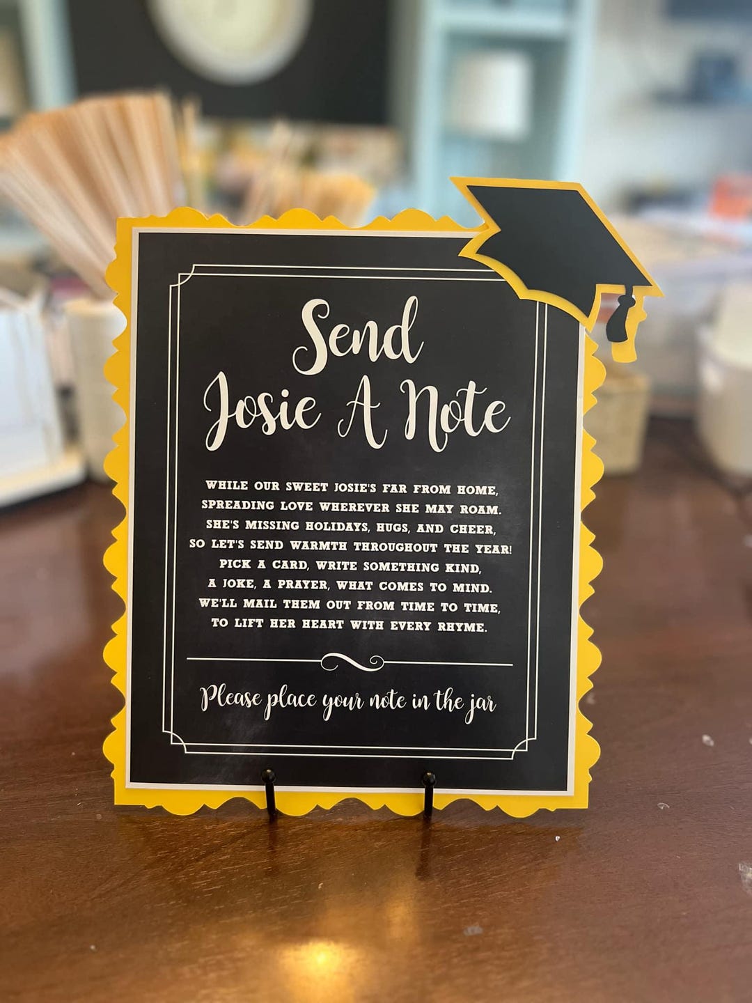 PRINTED, Congratulations Graduate Note, Advice, Memory, Well Wishes ...