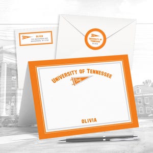 College Notepad - Personalized With Name, University Name, Mascot and ...