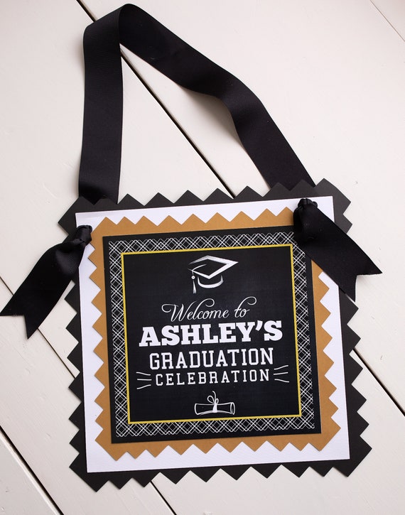 Graduation Party Sign, Welcome Sign, Graduation Signs, Graduation Party ...