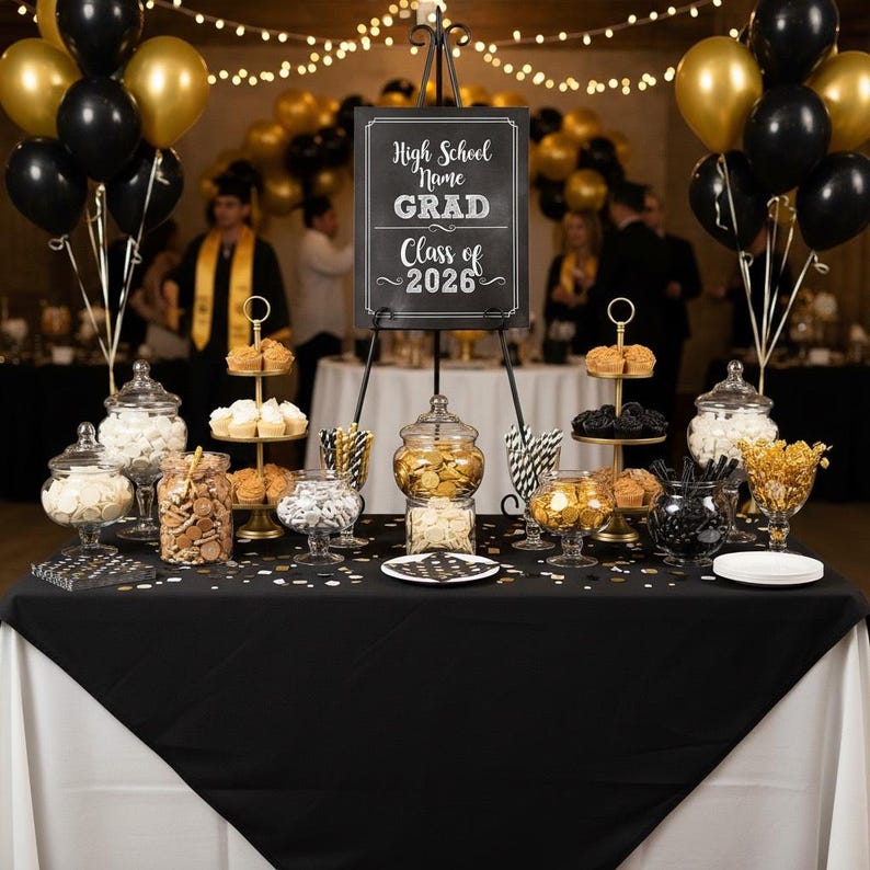 Class of 2026 Sign for Graduation Celebration. Professionally Printed ...