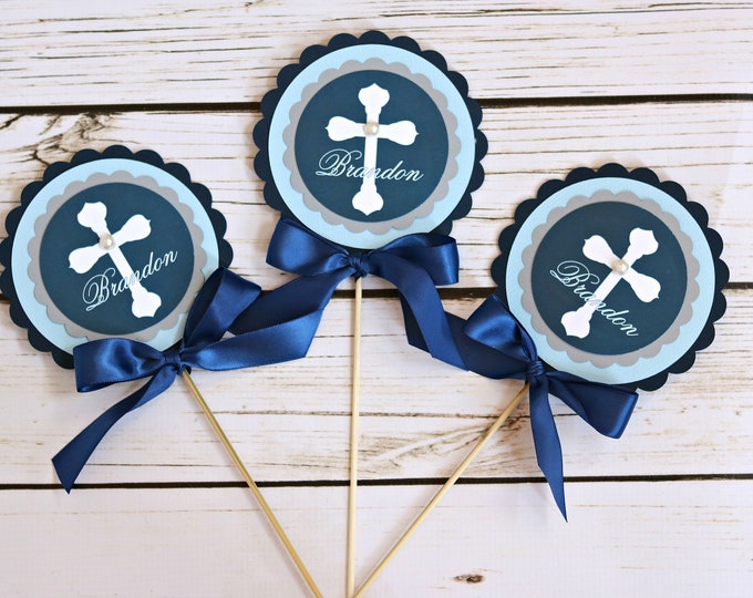 Cross Centerpiece Centerpieces First Communion Decoration - Etsy
