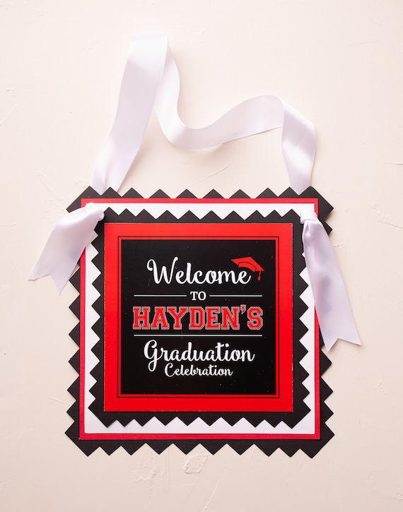Graduation Party Sign, Welcome Sign, Graduation Signs, Graduation Party ...