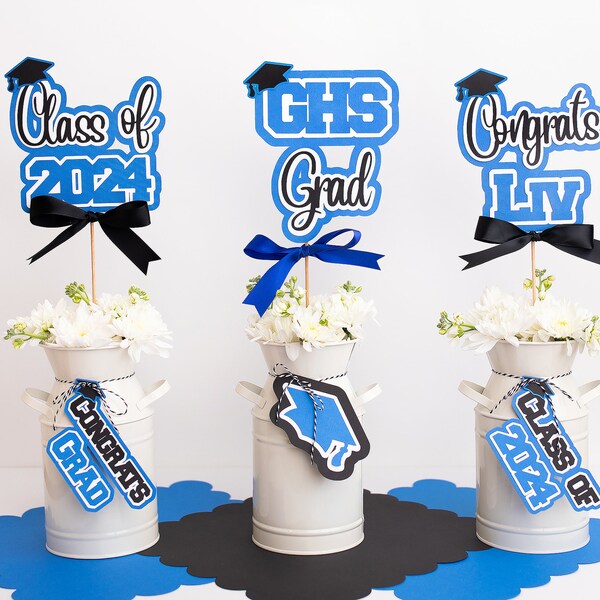 Graduation Centerpiece Sticks - Etsy