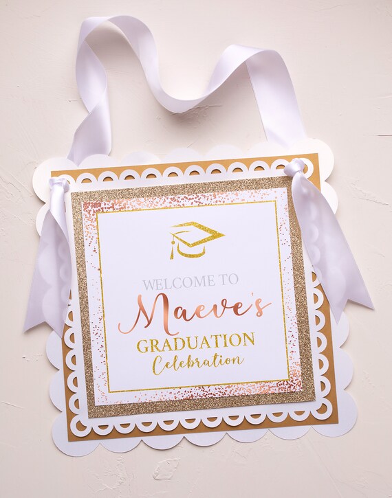 Graduation Party Sign, Welcome Sign, Graduation Signs, Graduation Party ...