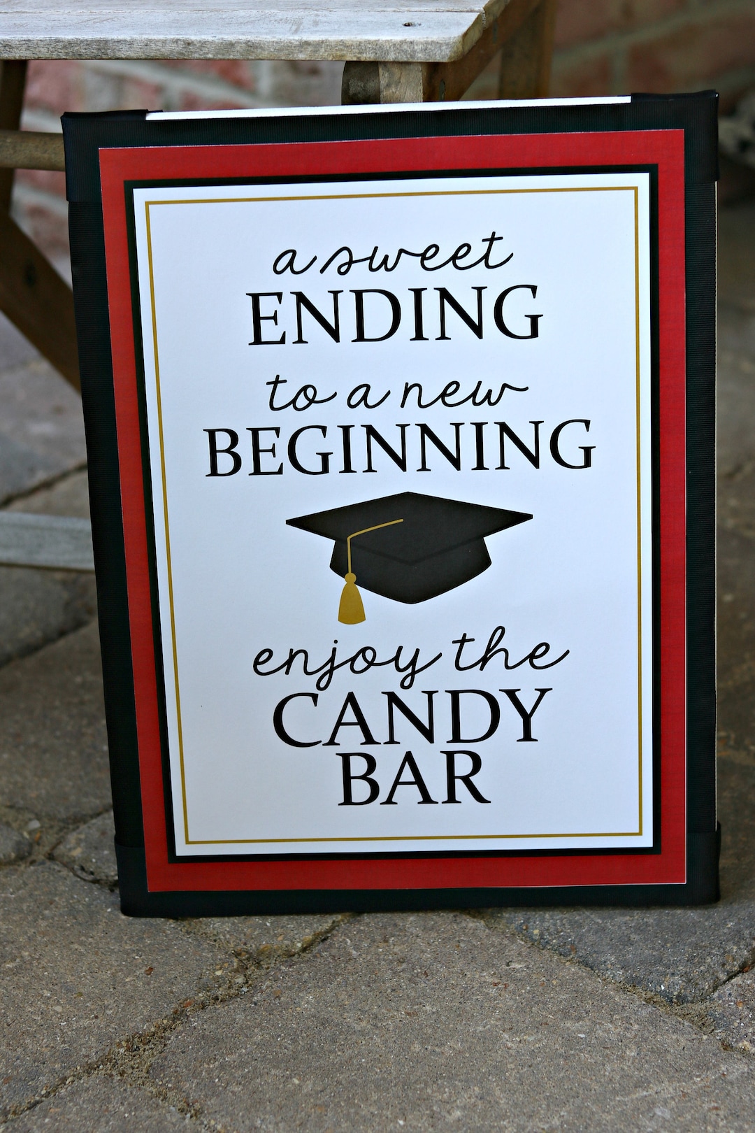 GRADUATION CANDY BUFFET, Candy Bar Sign, Grad Candy Bar, Graduation ...
