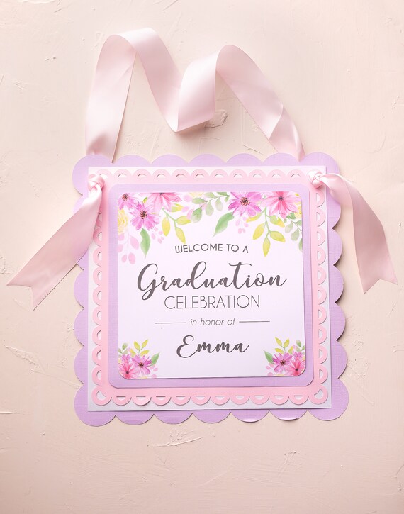 Graduation Party Sign, Welcome Sign, Graduation Signs, Graduation Party ...