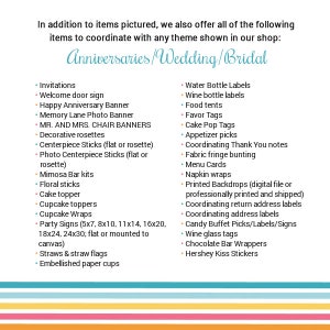 Printable, Digital Download, Anniversary Poster, Were Married in Year ...