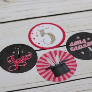 GIRL MAGIC BIRTHDAY Party Decorations, Party Stickers, Favor Stickers ...