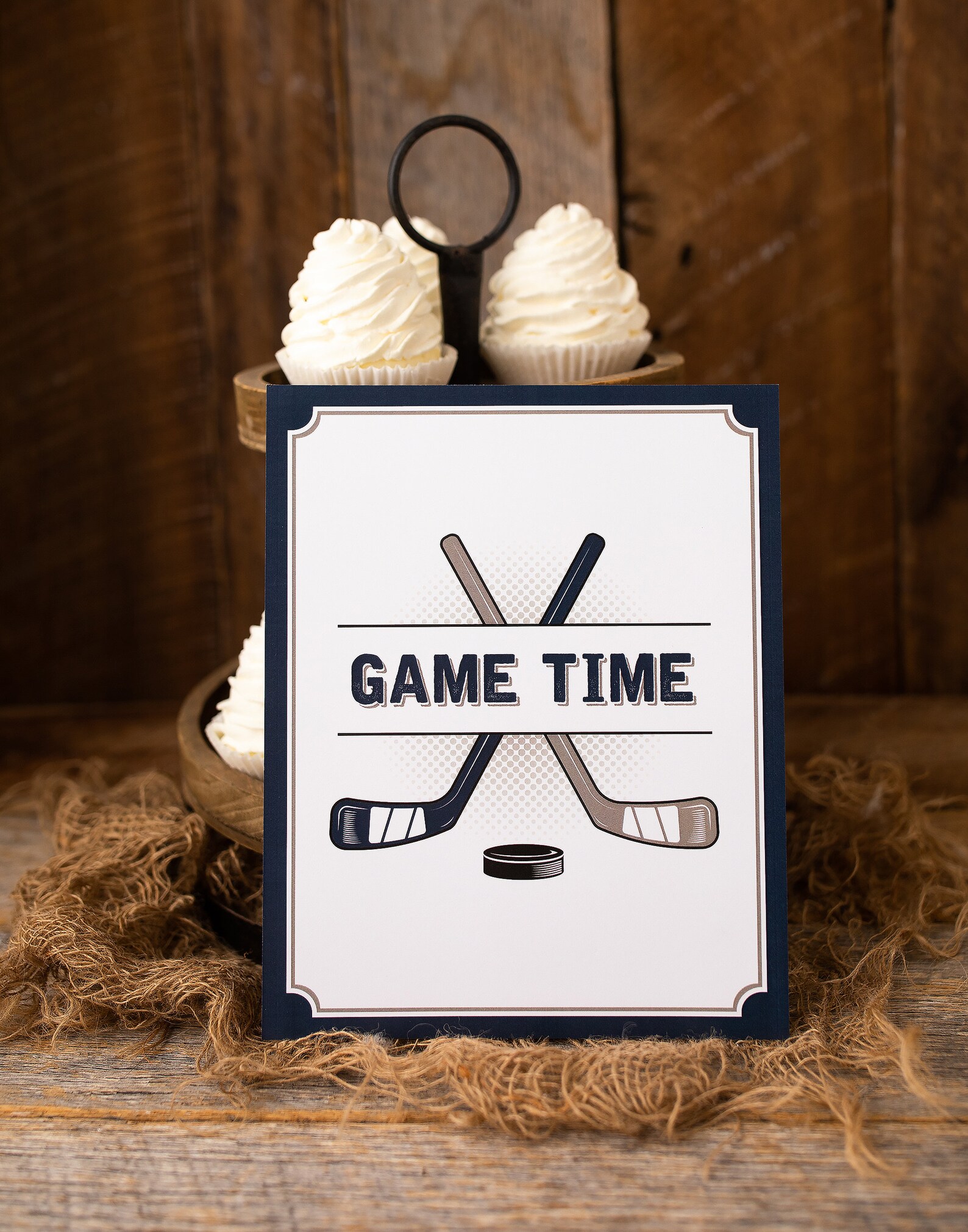 Custom Sign Ice Hockey Signs Hockey Birthday Boy | Etsy