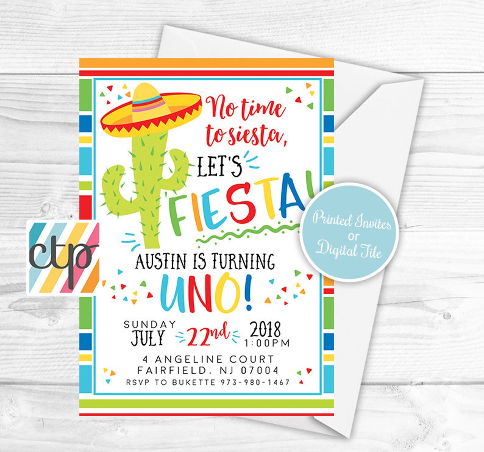 FIESTA BIRTHDAY DECORATIONS Fiesta Favor Tags Fiesta Party | Etsy