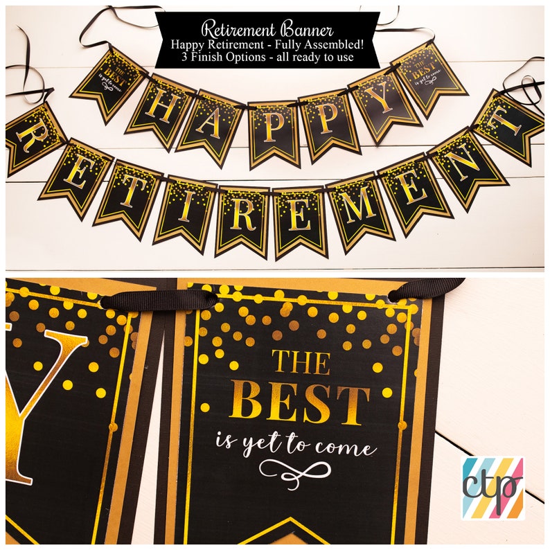 Retirement Party Decorations Retirement Celebration Party - Etsy