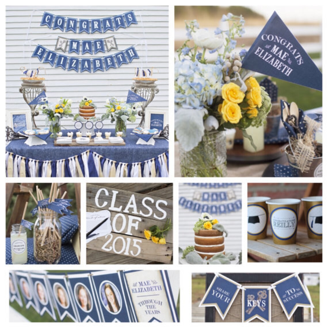 Graduation Party Decorations Graduation Centerpiece Daughter - Etsy