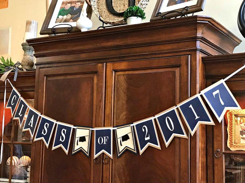 GRADUATION PARTY DECORATIONS Graduation Banner Memory Lane - Etsy