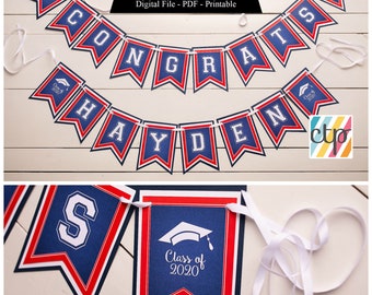 Graduation Banner Printable | Etsy