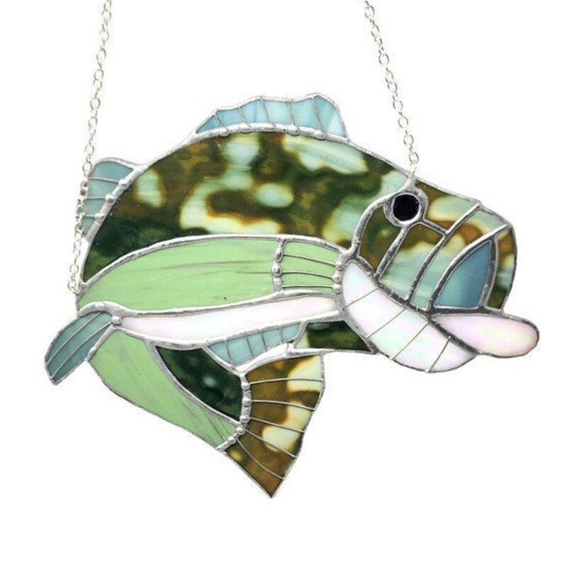 Bass Stained Glass - Etsy