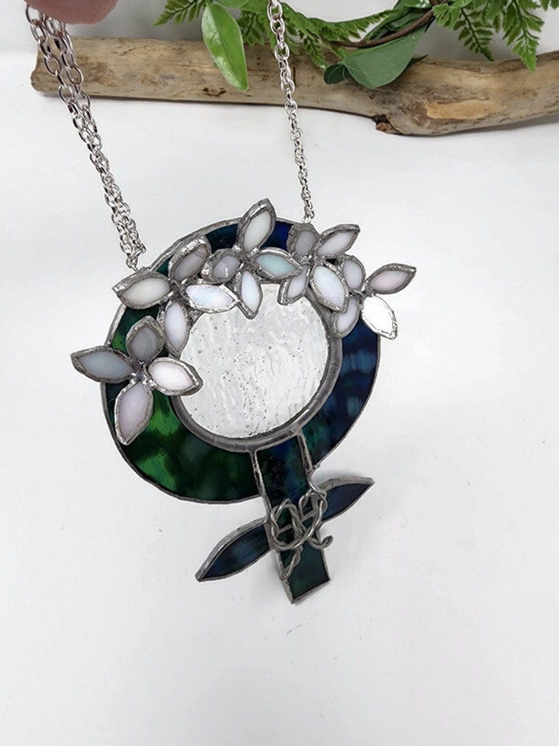 Stained Glass Female Symbol Gender Symbol Feminine Decor - Etsy