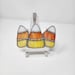 Unique Stained Glass Candy Corn Art Halloween Suncatcher, Gift Under 40 ...