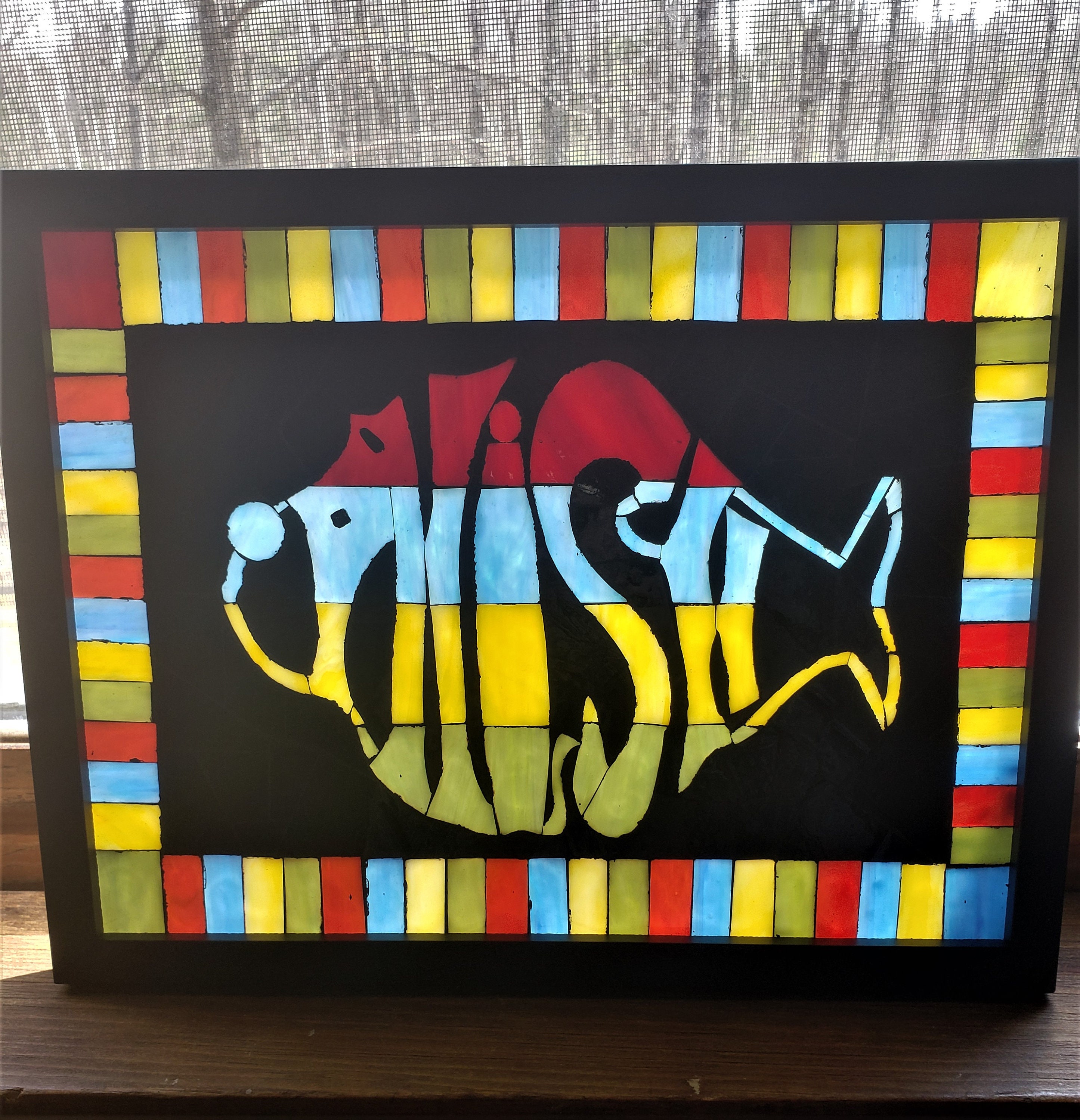 Decorative Glass Art Phish Logo Mosaic Window Art Phish Gifts | Etsy