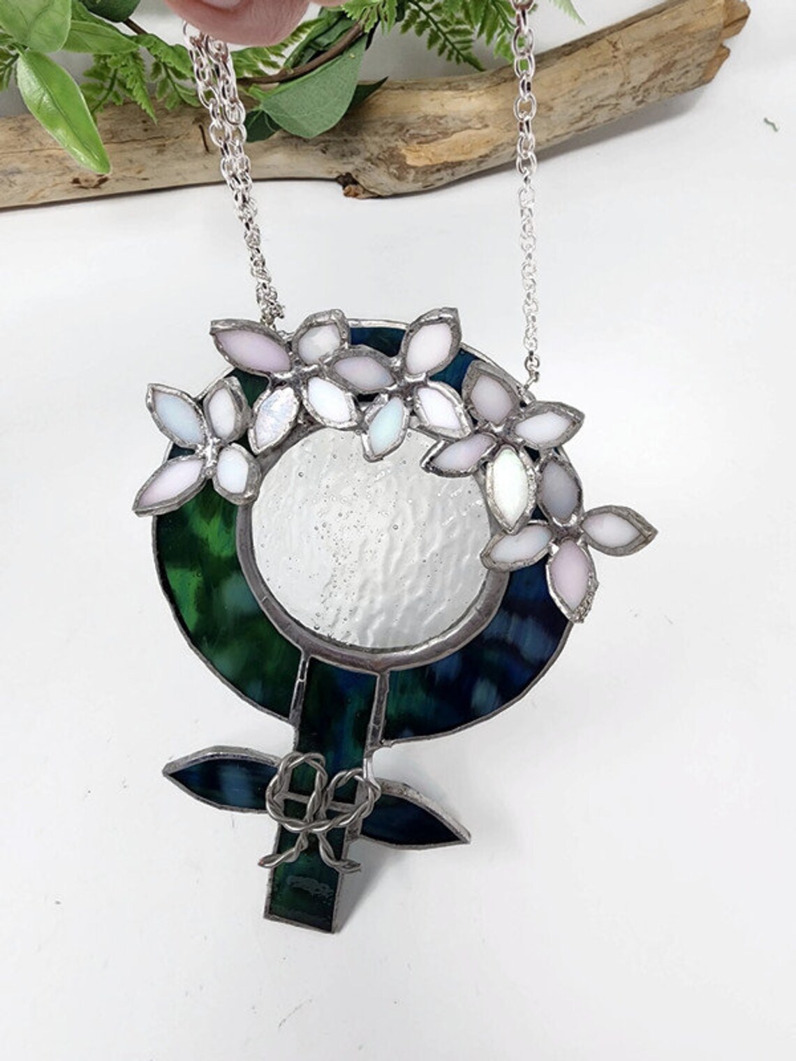 Stained Glass Female Symbol Gender Symbol Feminine Decor - Etsy